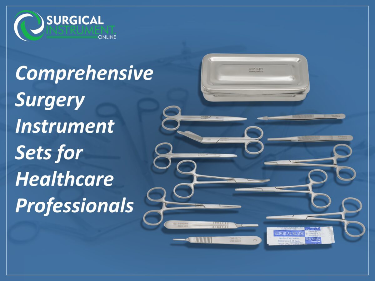Comprehensive Surgery Instrument Sets